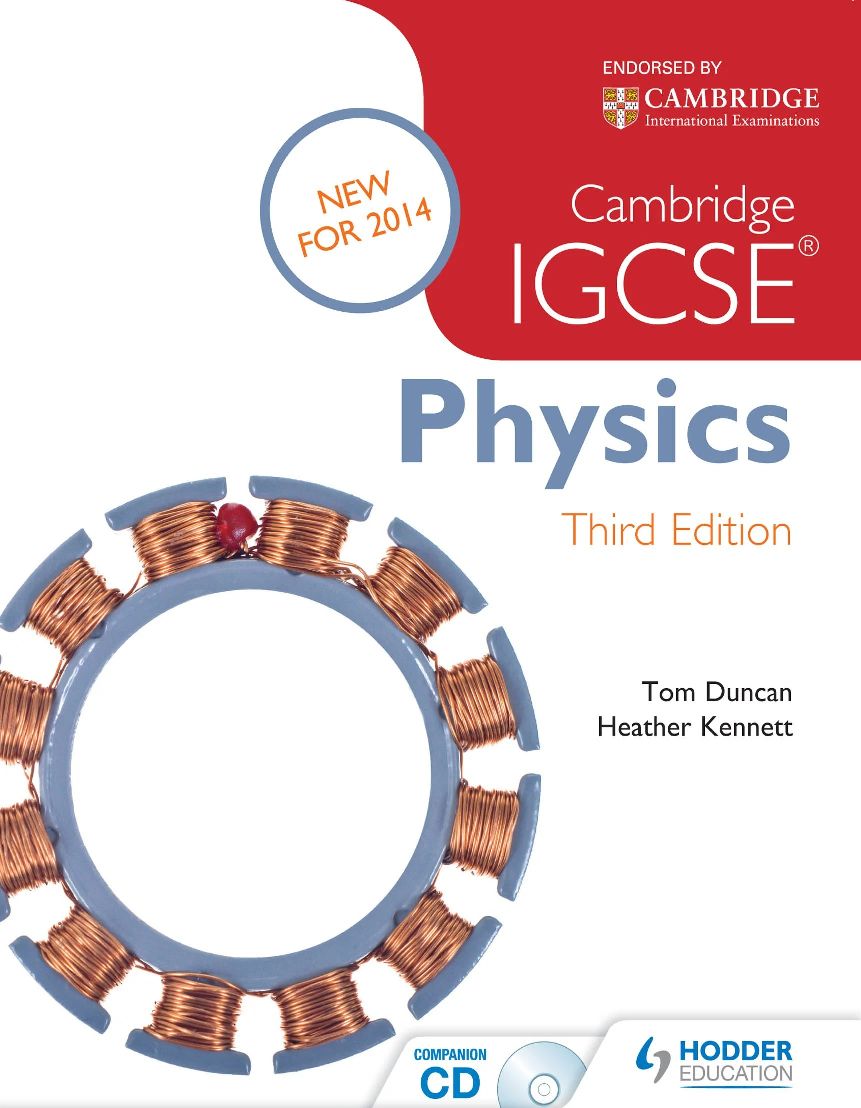 Download PDF ePub Hodder Cambridge IGCSE Physics 3rd Edition Ebook
