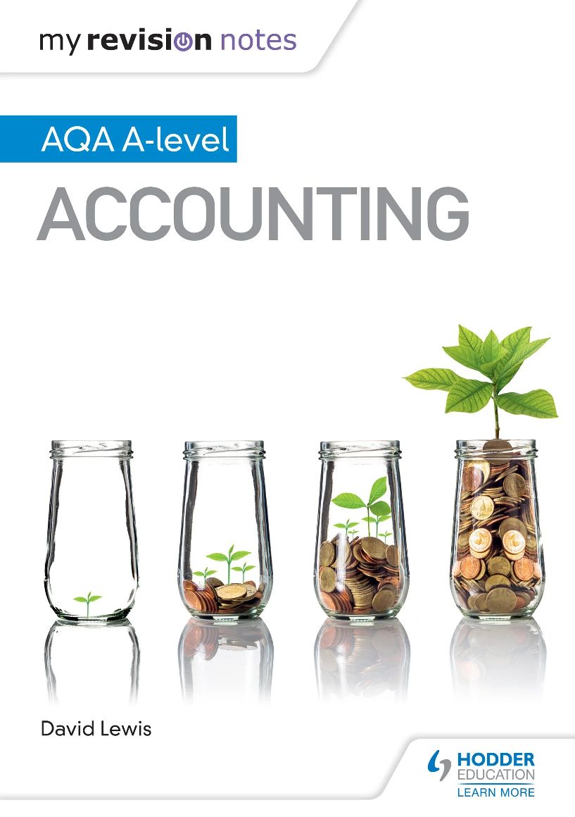 Download PDF ePub Hodder AQA A-level Accounting My Revision Notes Ebook