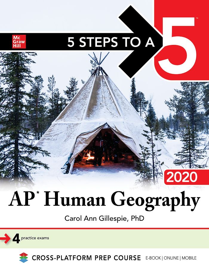 Download PDF ePub McGraw-Hill 5 Steps to a 5: AP Human Geography 2020 Ebook