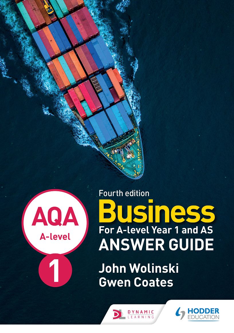 Download PDF ePub Hodder AQA A-level Business Year 1 and AS 4th Edition ...