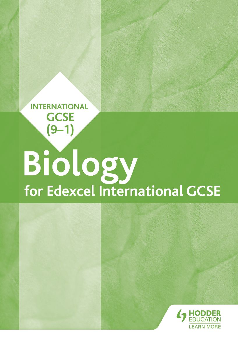 Download PDF ePub Hodder Edexcel International GCSE (9-1) Biology ...