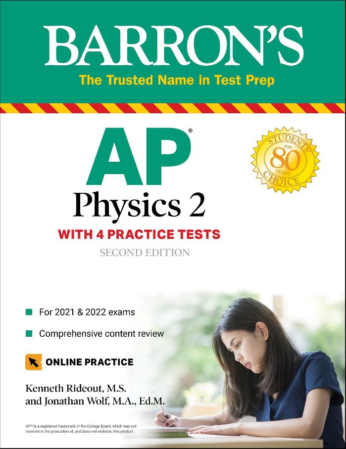 Download PDF ePub Barrons AP Physics 2: 2021 - 2022 With 4 Practice ...