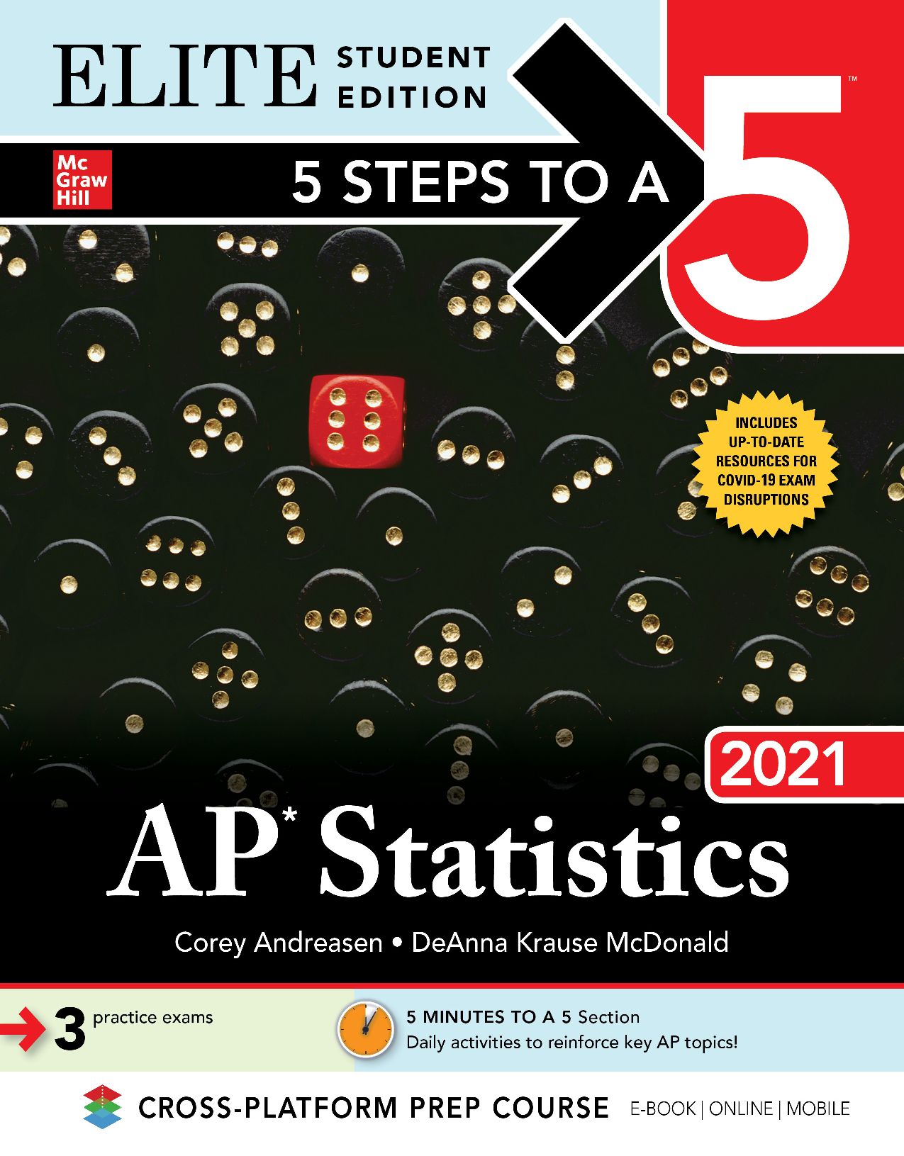 Download PDF ePub McGraw-Hill 5 Steps to a 5: AP Statistics 2021 Elite ...