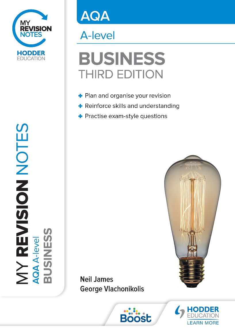 Download PDF ePub Hodder My AQA A-level Business 3rd Edition Revision ...