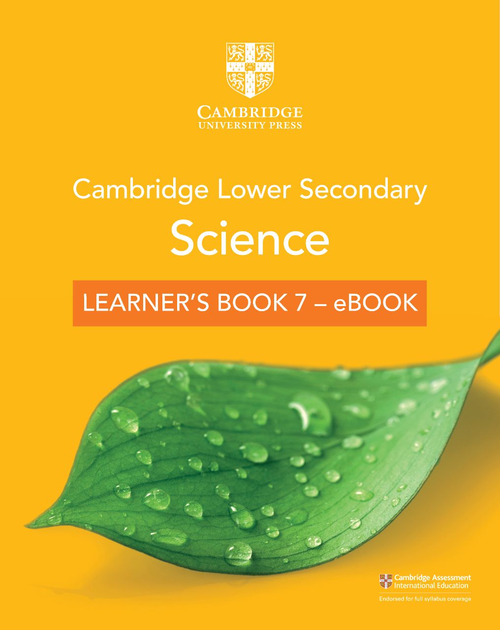 Download PDF ePub Cambridge Lower Secondary Science Learner's Book 7 ...