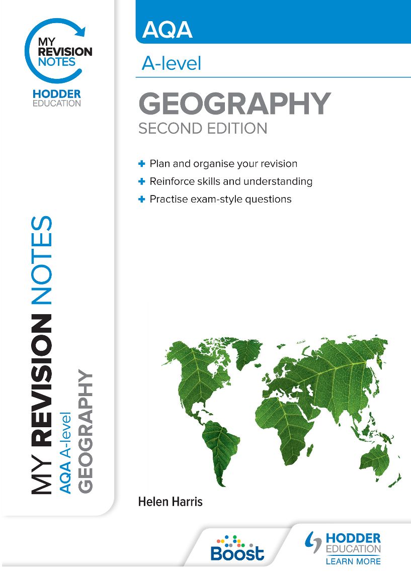 Download PDF ePub Hodder AQA A-level Geography 2nd Edition My Revision ...