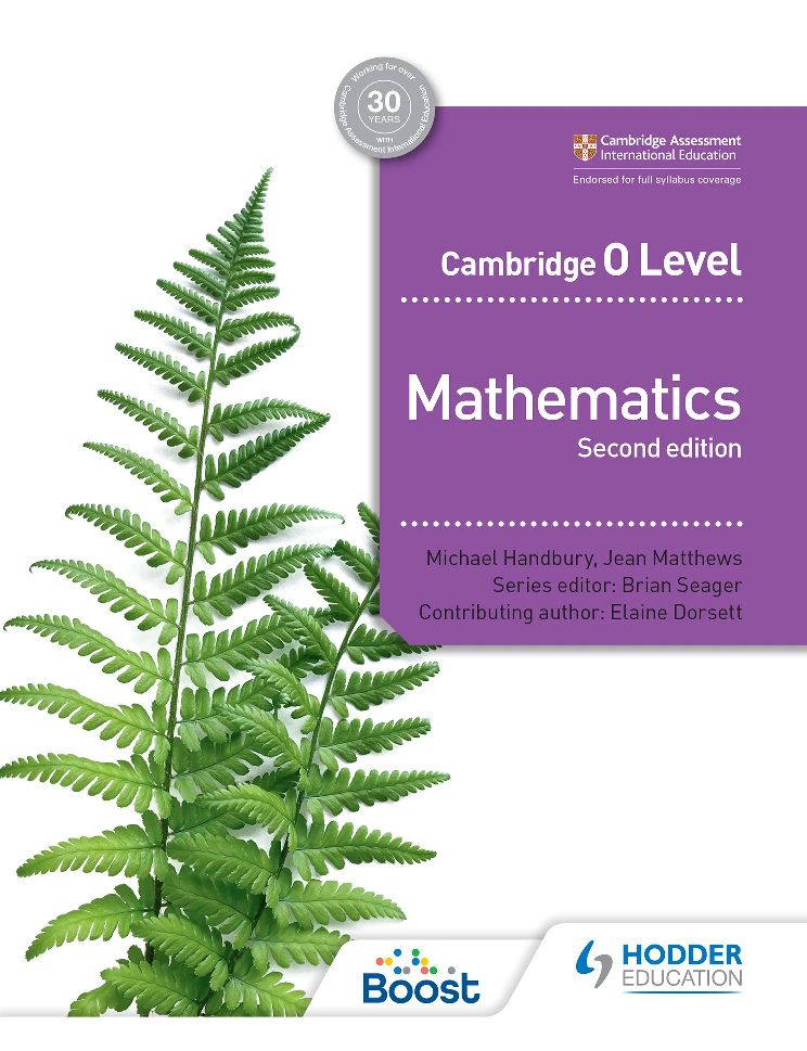 Download PDF ePub Hodder Cambridge O Level Mathematics 2nd Edition Ebook