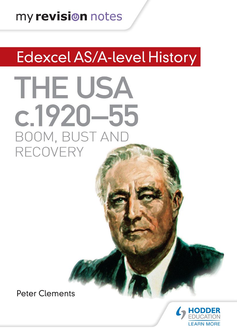 Download PDF ePub Hodder Edexcel AS/A-level History: The USA, c1920–55 ...